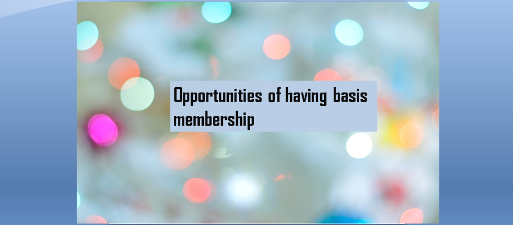how to get basis membership easily